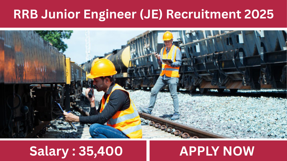 RRB Junior Engineer (JE) Recruitment 2025 – 2569 Vacancies, Apply ...